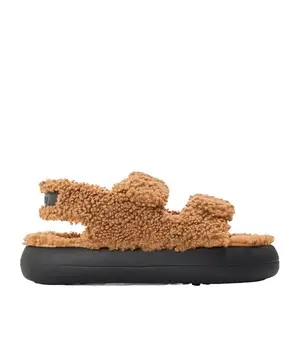 Moon Boot Open Toe Logo Detail Sandals