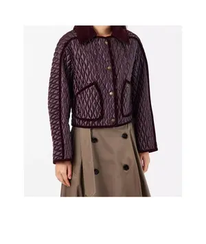 Burberry Floriston Diamond-quilted Jacket