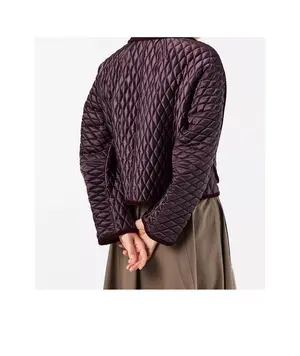 Burberry Floriston Diamond-quilted Jacket