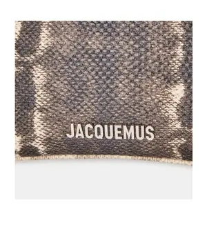 Jacquemus Printed Leather Shoulder Bag