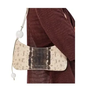 Jacquemus Printed Leather Shoulder Bag
