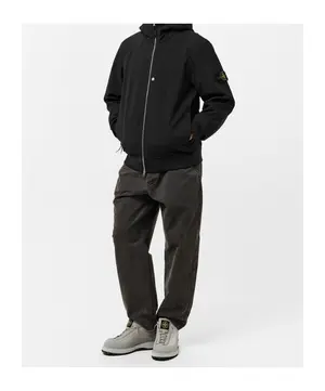 Stone Island Water And Wind Resistant Hooded Softshell Jacket