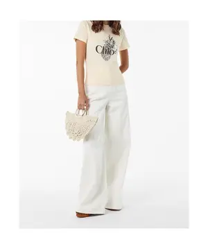 Chloé Jeansnette Platform Mules