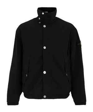 Stone Island Stand Collar Zip Up Jacket