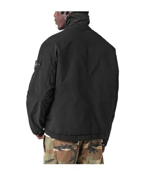 Stone Island Stand Collar Zip Up Jacket