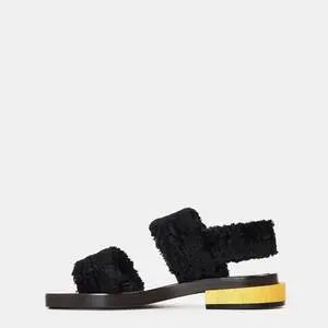 Gucci Solid Color Heeled Sandals