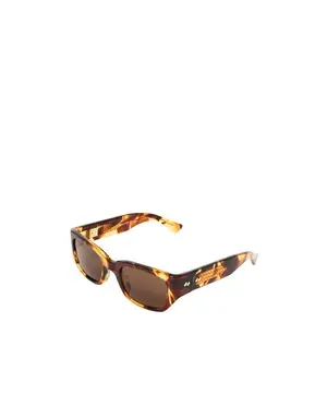 Bottega Veneta Tortoiseshell D-frame Sunglasses