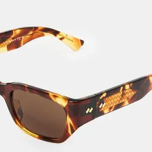 Bottega Veneta Tortoiseshell D-frame Sunglasses