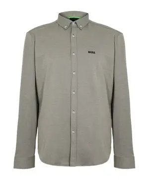Hugo Boss Plain Shirt - Gray
