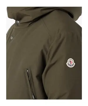 Moncler Hooded Parka With Snap Closure