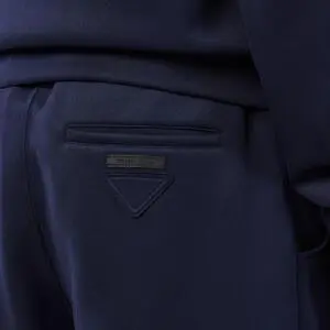 Prada Hem Woven Tracksuit Bottoms