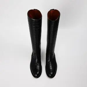 Paris Texas Solid Color Knee High Boots
