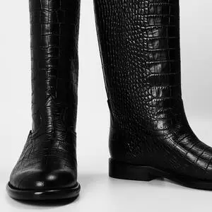 Paris Texas Solid Color Knee High Boots