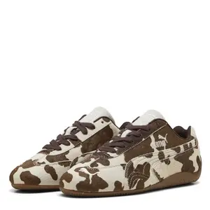 PUMA Speedcat Low-top Sneakers With Logo Detailing - Nude