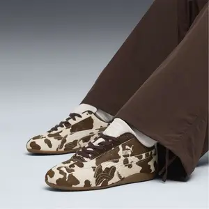 PUMA Speedcat Low-top Sneakers With Logo Detailing - Nude