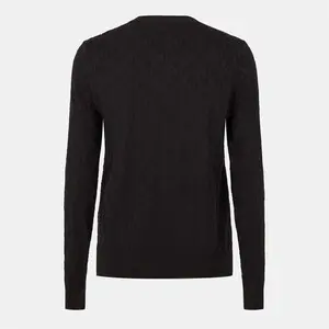 Dolce & Gabbana Quilted Pattern Crew Neck Jumper
