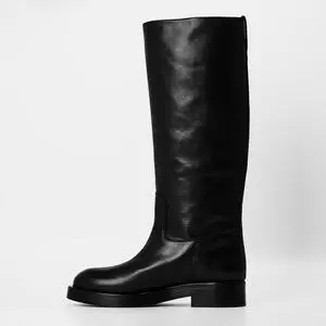 Paris Texas Solid Color Knee High Boots