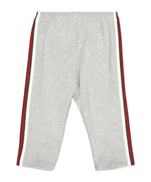Gucci Closed Hem Fleece Joggers - Grey