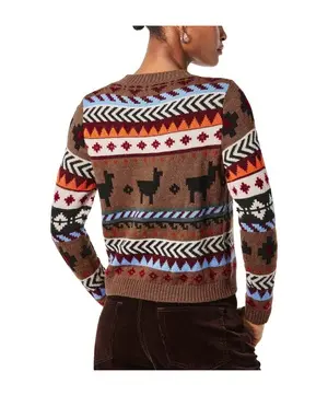 Max Mara Patterned Knitted Sweater