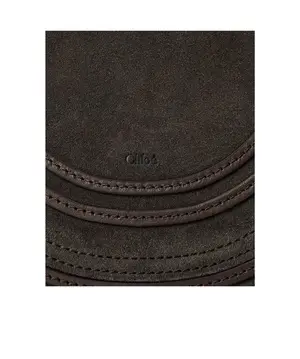 Chloé Marc Daisy Snapshot Ld99 Brown Suede Crossbody Bag