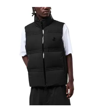 Moncler Stand-collar Quilted Down Vest