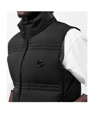 Moncler Stand-collar Quilted Down Vest