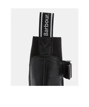 Barbour Chelsea Ankle Boots With Buckle Detailing