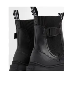 Barbour Chelsea Ankle Boots With Buckle Detailing