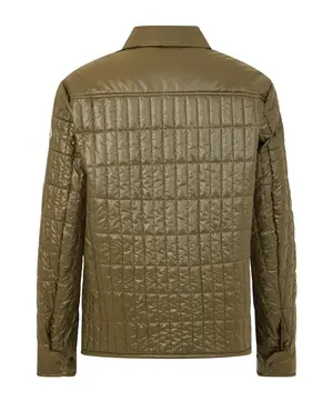 Moncler Quilted Check Overshirt Jacket