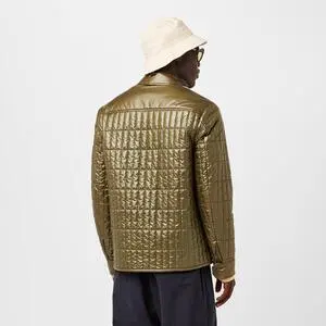 Moncler Quilted Check Overshirt Jacket
