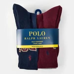 Polo Ralph Lauren 6 Pack Varsity Socks