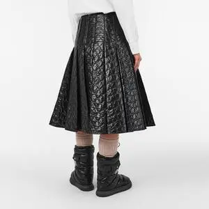 Moncler Quilted Midi Skirt