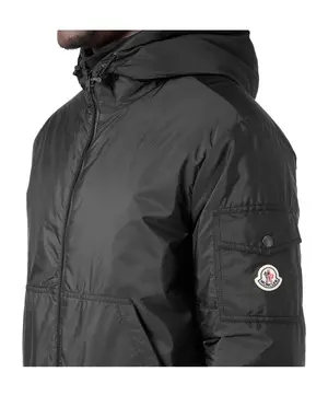 Moncler Zip-up Hooded Bomber Jacket