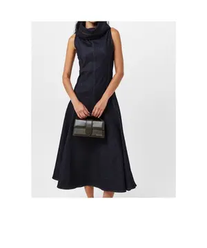 Jacquemus Genuine Cowhide Magnetic Closure Shoulder Bag