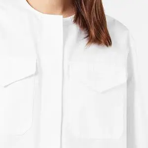 Givenchy Cropped Logo Shirt