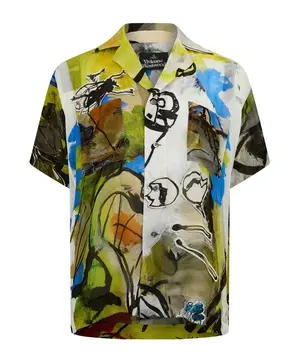 VIVIENNE WESTWOOD Fashionable Floral Shirt