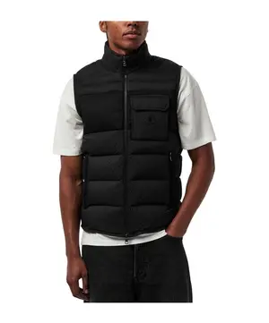 Moncler Stand-collar Quilted Down Vest