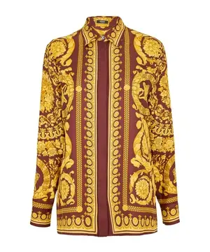 Versace Printed Shirt - Yellow