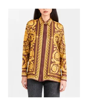 Versace Printed Shirt - Yellow