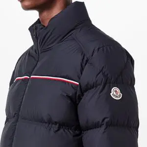 Moncler Stand-collar Quilted Down Jacket