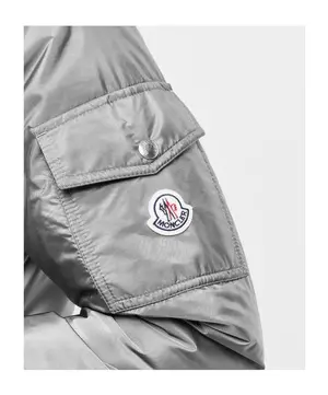 Moncler Solid Zip-up Bomber Jacket With Hood