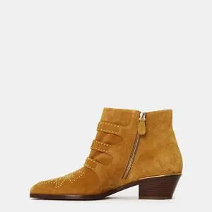 Chloé Susan Side Zipper Ankle Boots