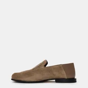 Givenchy Suede Loafers With Logo Detail