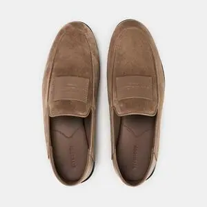 Givenchy Suede Loafers With Logo Detail