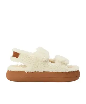 Moon Boot Wool Logo Sandals
