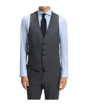 Hugo Boss Grey Formal Waistcoat