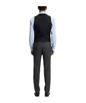 Hugo Boss Grey Formal Waistcoat