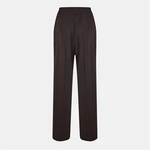Dolce & Gabbana High-waisted Wide-leg Trousers With Elastic Waistband
