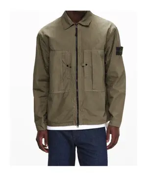 Stone Island Logo Zip Jacket