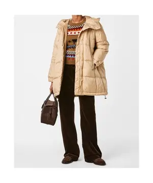 Max Mara Hooded Down Jacket
